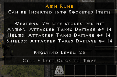 Amn Rune - D2Runewizard