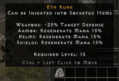 Eth Rune - D2Runewizard