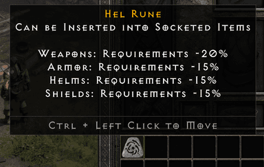 Hel Rune - D2Runewizard