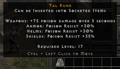 Tal Rune - D2Runewizard