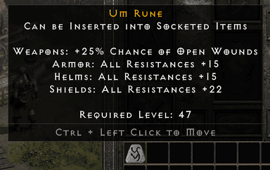 Um Rune - D2Runewizard
